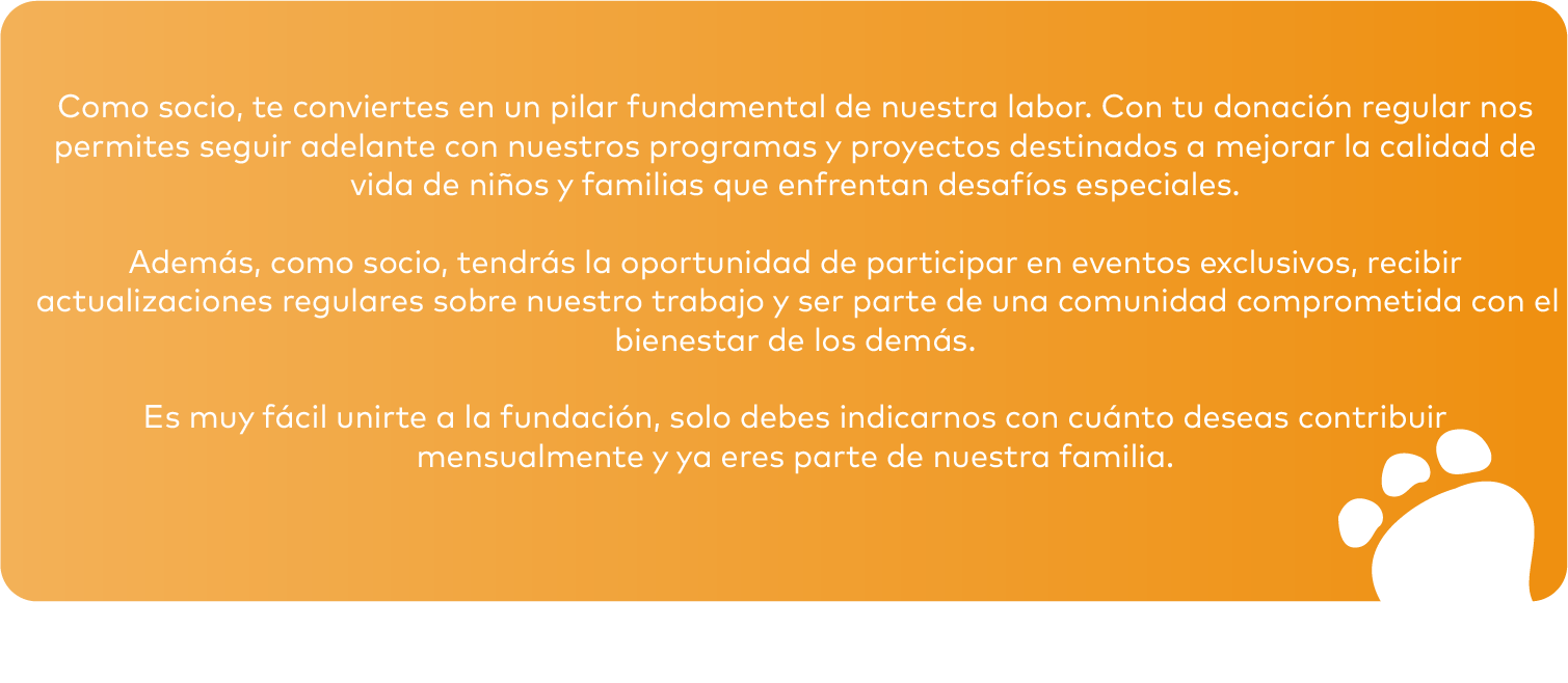 Quiero ser socio – Fundación anda CONMiGO